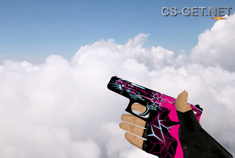 Модель «Glock Neon Cyborg» для CS 1.6 » Скачать CS 1.6 | Оригинальная ...