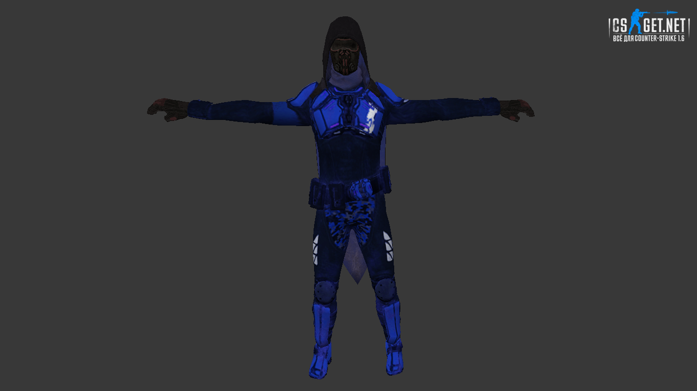 Мужская модель Dark Predator (united) для CS 1.6 » Скачать Counter ...